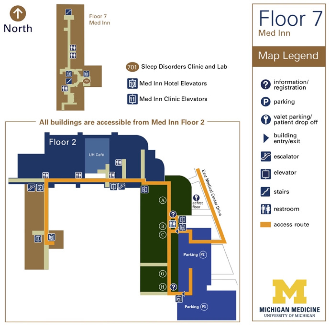 Floor 7 - Med Inn | University of Michigan Health